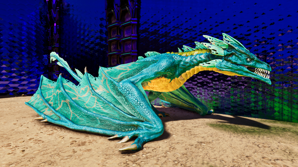 🔥ARK Survival Ascended PvE PC/XBOX/PS5 Lightning Wyvern 584m Imprinted ...