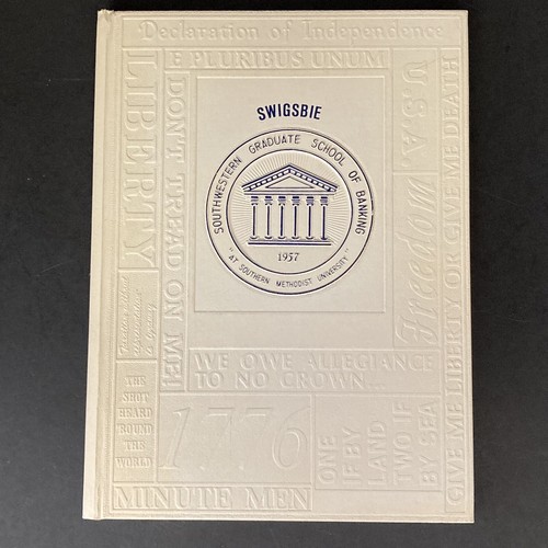 Southwestern Graduate School of Banking at SMU Dallas 1976 Swigsbie ...