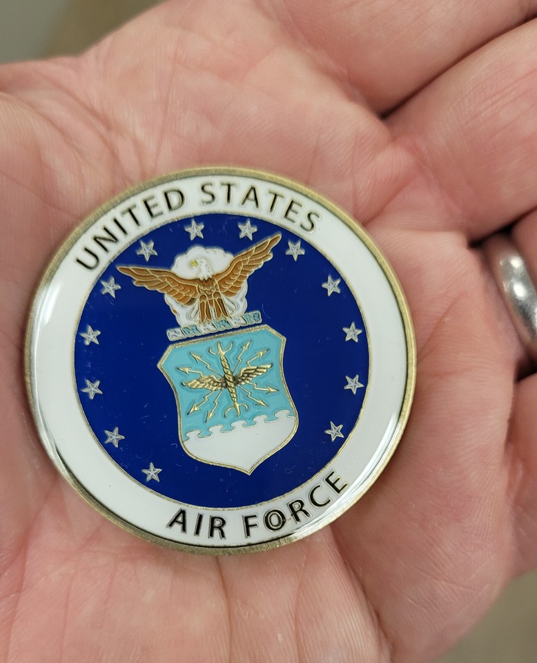 US Air Force AC-130 Hercules Aircraft Challenge Coin Officially ...