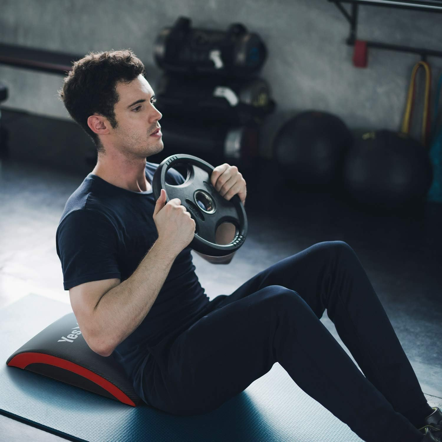 Ab Exercise Mat/Abs Wedge - Sit up Pad - Abdominal & Core Trainer Mat ...