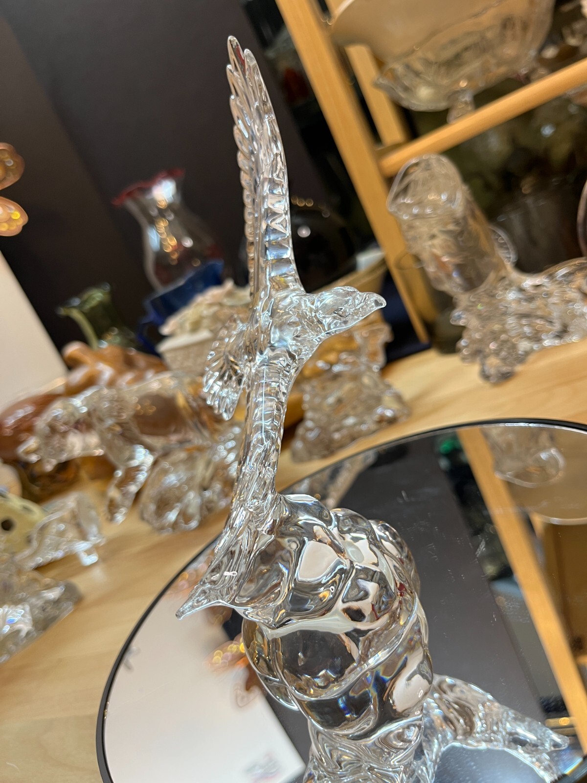 Princess House Wonders Of The Wild 24% Lead Crystal Animal Figurines ...