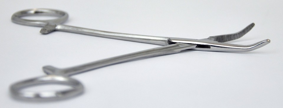 2x 5" ss SCISSORS, HEMOSTATS, FORCEPS, option STRAIGHT, CURVED ...