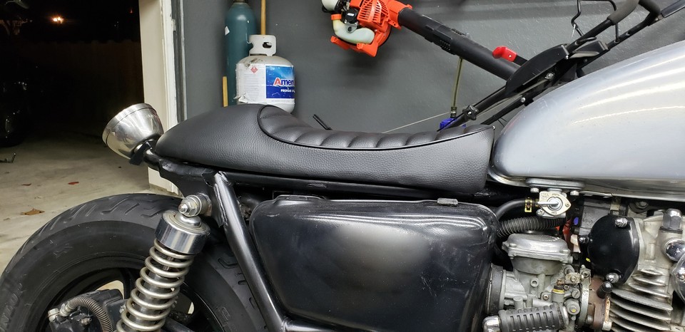 Motorcycle Cafe Racer Seat Flat Hump Saddle For Razor RSF650 Electric ...
