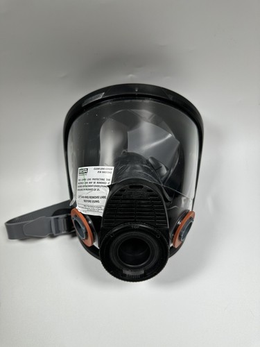 MSA Advantage 4200 Full Face Respirator, Hycar Twin Port 10025286, Size ...