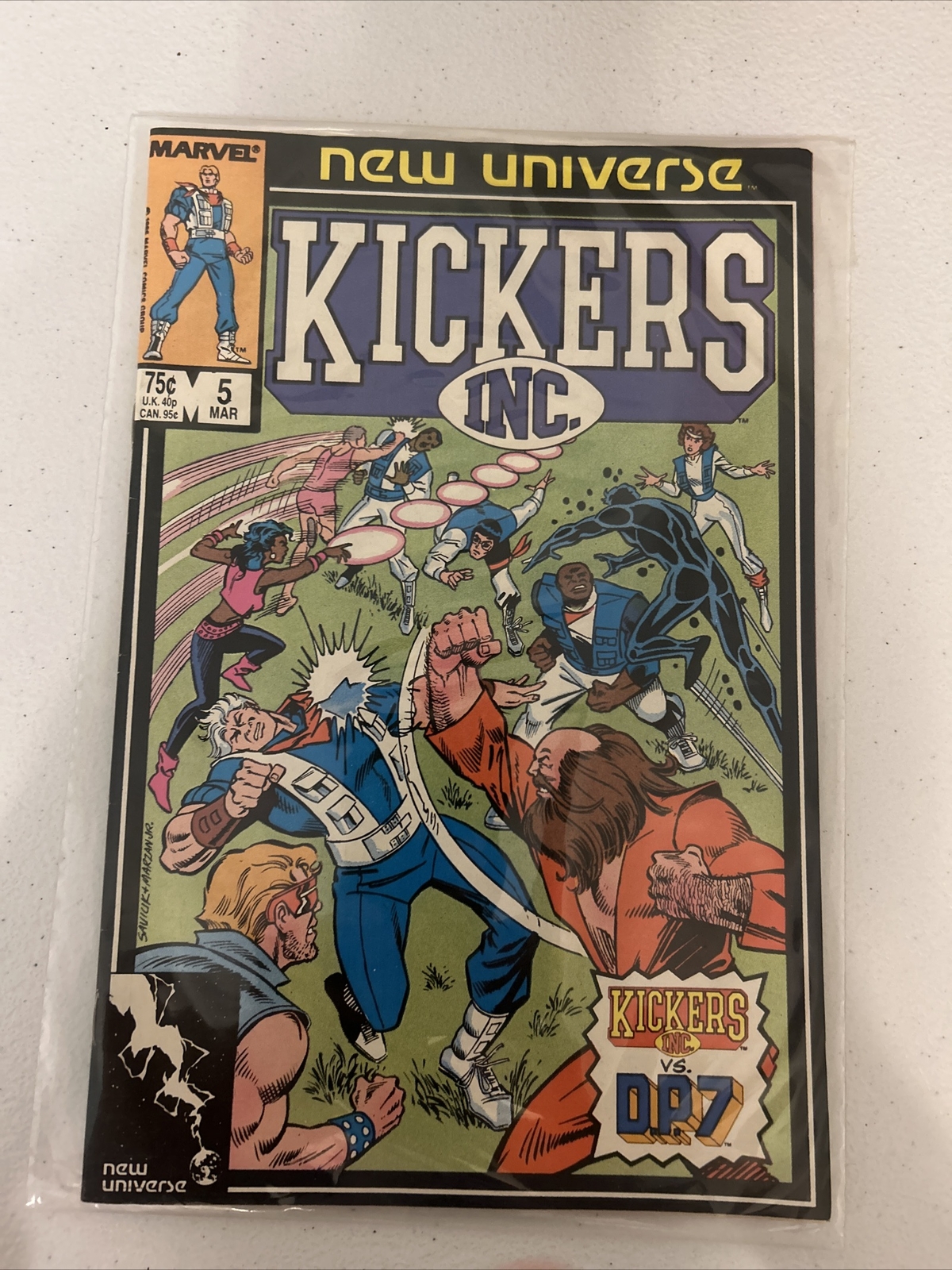 Kickers Inc #5 - (Marvel Comic 1986) | eBay