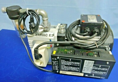Leybold D2,5E Trivac Vacuum Pump with Turbotronik NT12 Controller / AF8 ...