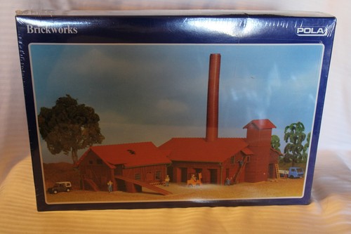 HO Scale, Pola, Brickworks Factory Kit #11805 BNOS Vintage Sealed | eBay