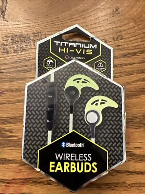 NEW Celltronix HI- VIS Bluetooth Wireless Earbuds | eBay