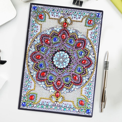 fr DIY Mandala Special Shaped Diamond Painting 50 Page A5 Sketchbook ...