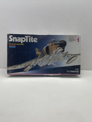 Monogram SnapTite F-4 Phantom Model Kit 1:72 Scale Skill 1 Complete ...