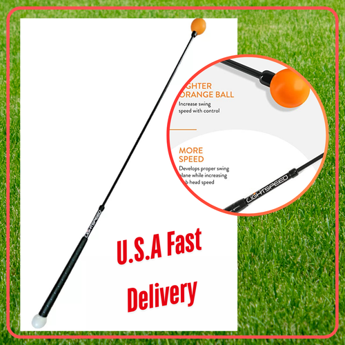 NWT Orange Whip Light Speed 43” Golf Aid Swing Trainer MID-SIZE | eBay