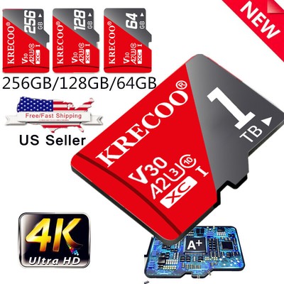 New Memory Card High Speed TF 128/256GB 1TB Class10 Micro SD Card with ...