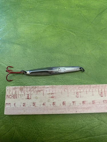 Vintage Louis Johnson LUJON Nickel Jig Lure Forged Great Lure | eBay