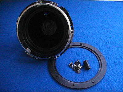 CLASSIC MINI HEADLAMP BOWL PAIR WITH INNER RING, ONLY ONE SHOWN IN ...