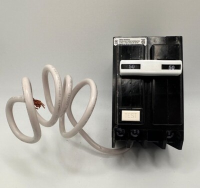 USED Eaton Ground Fault Circuit Breaker 2 Pole 50 Amp GFTCB250 TESTED ...