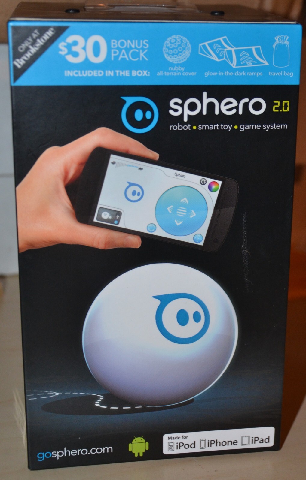Sphero 2.0 robot smart toy game system new iOS Android with bonus pack ...