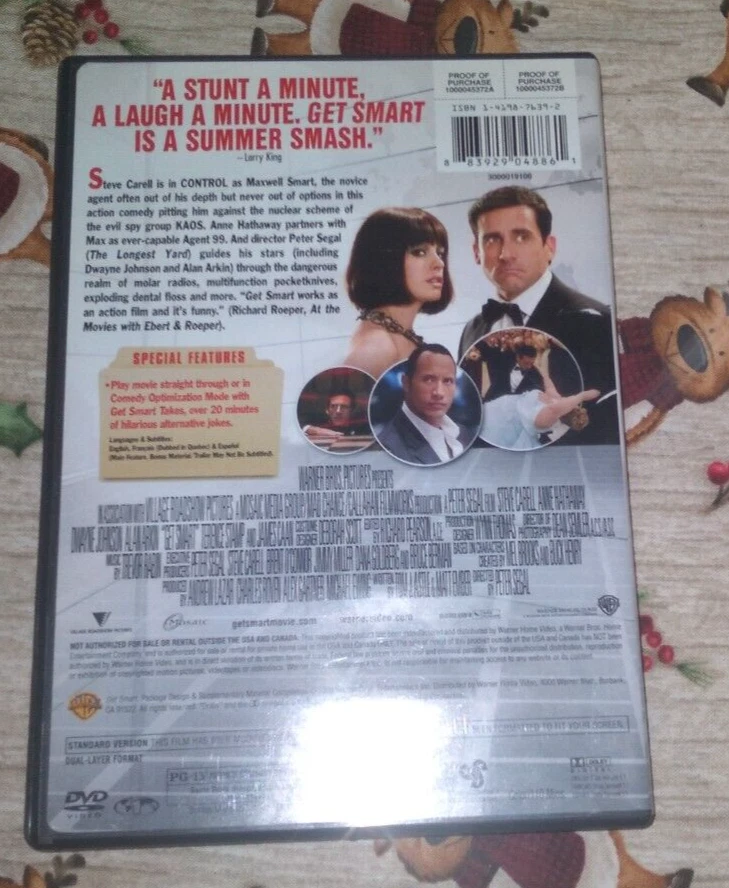 Get Smart Movie Dvd