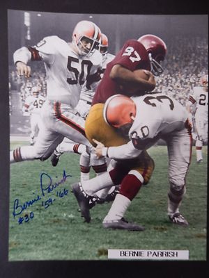 Bernie Parrish Autographed 8" X 10" Photograph | eBay