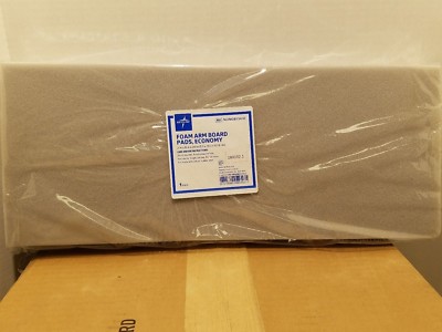 Medline Convoluted Foam Armboard Pads NON081343E 12 Pair, 2" X 8" X 20 ...