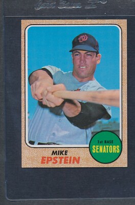1968 Topps #358 Mike Epstein Senators EX/MT *8183 | eBay