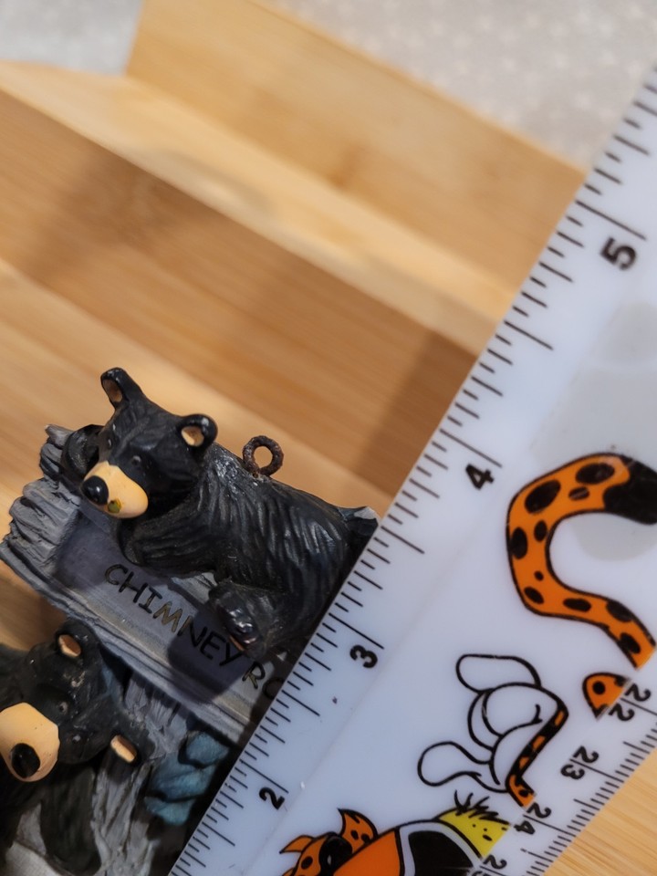 Bearfoot Bears Big Sky Carvers Jeff Fleming Chimney Rock Wall Hanger ...