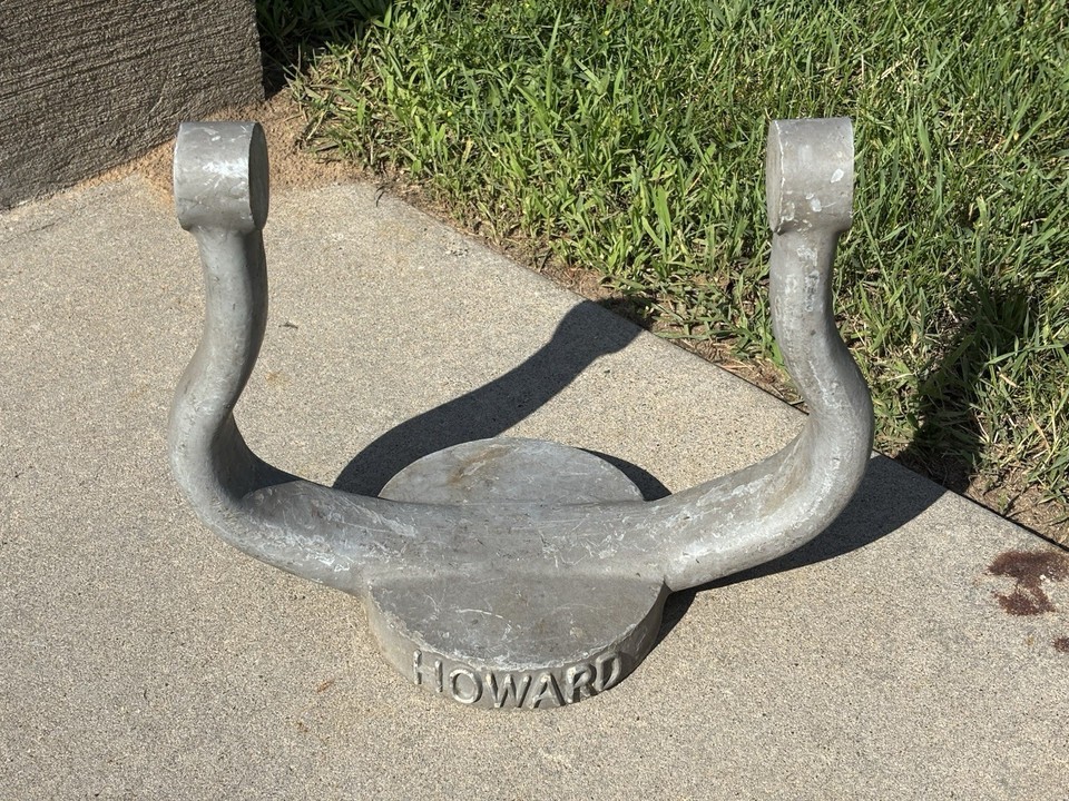 Howard Railroad Steam Locomotive Train Bell Cradle Yoke Aluminum ...