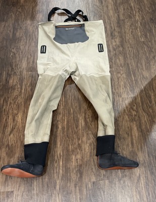SIMMS Gore-Tex Fishing Bib Overall Chest Waders Sz XLS NO BELT See Pics ...