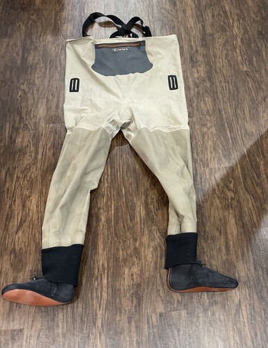 SIMMS Gore-Tex Fishing Bib Overall Chest Waders Sz XLS NO BELT See Pics ...