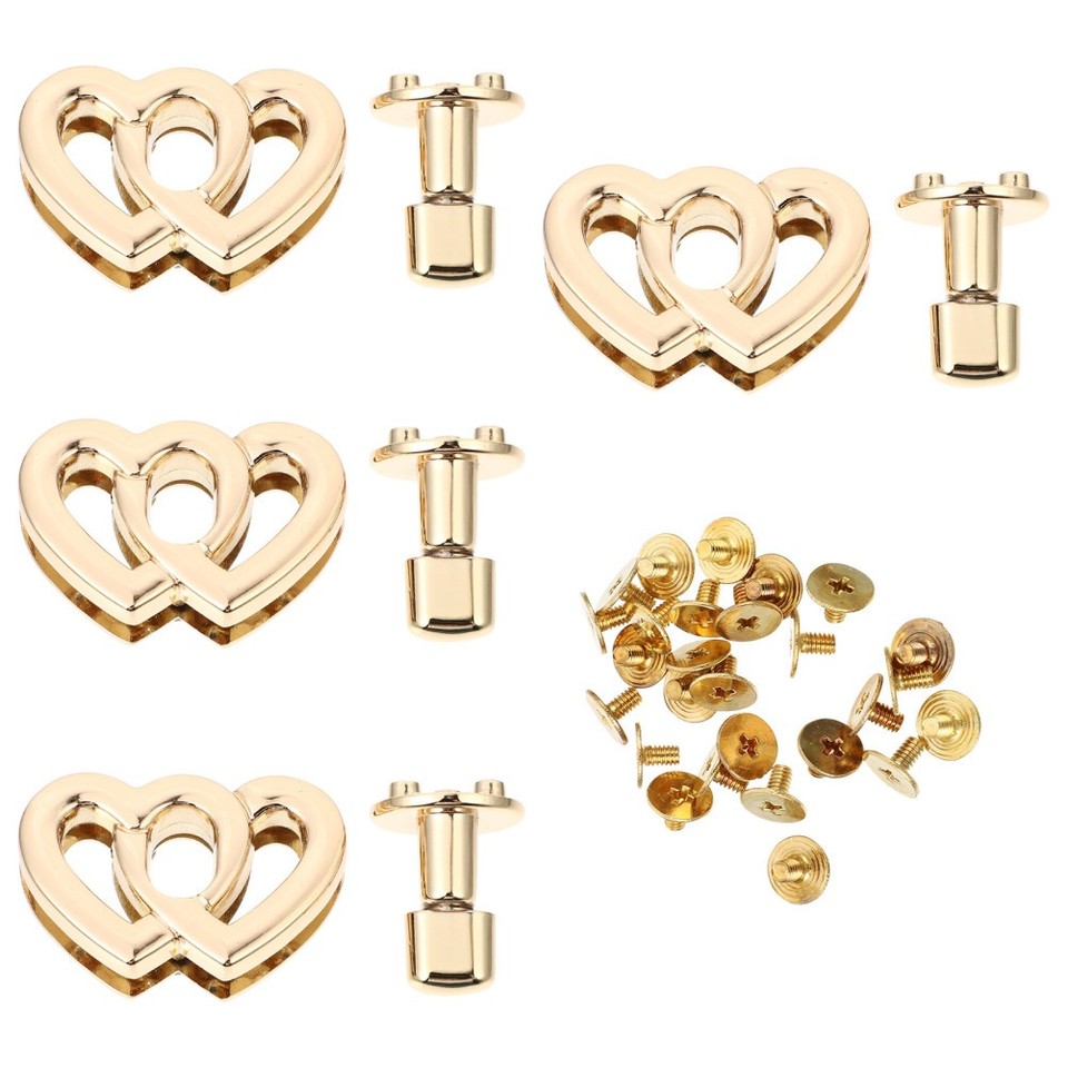 8 pcs Luggage Locks Double Heart Locks Bag Accessory Handbag Mini Locks ...