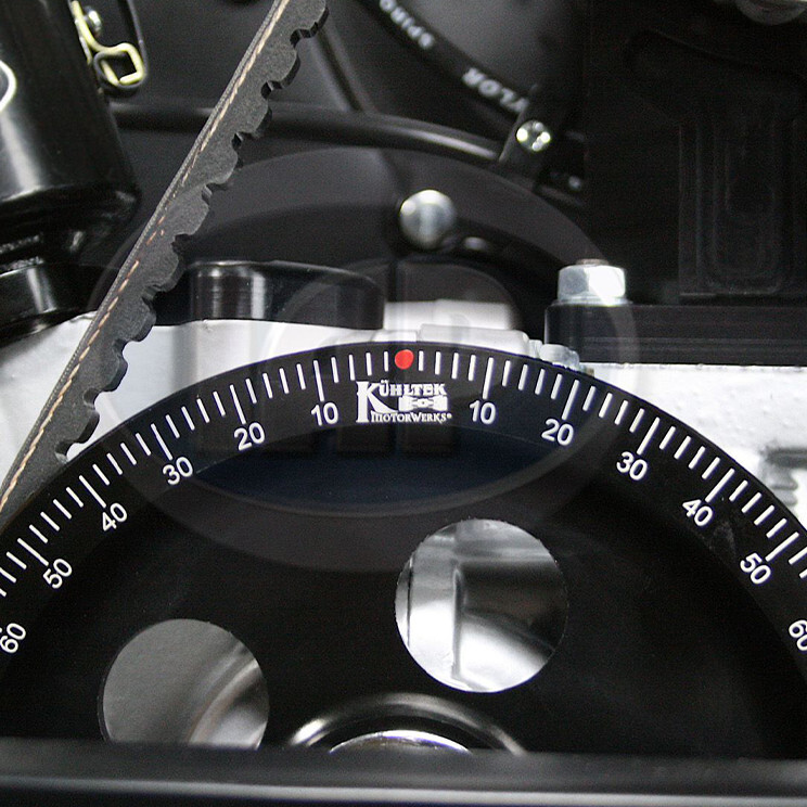 Vw Bug Aluminum Crankshaft Pulley. Kuhltek Motorwerks Red Dot - Black ...