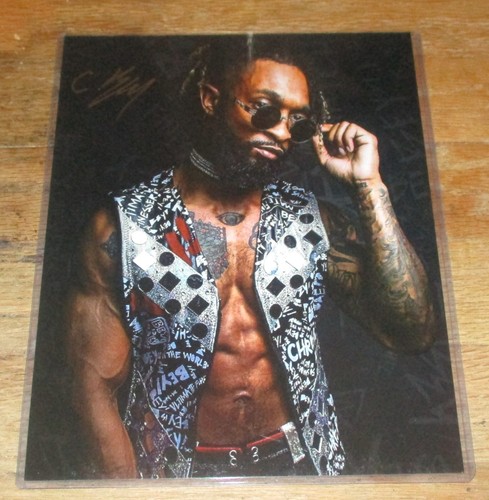 NWA TNA Impact Chris Bey Wrestling Autographed 8x10 Promo Photo COA ...