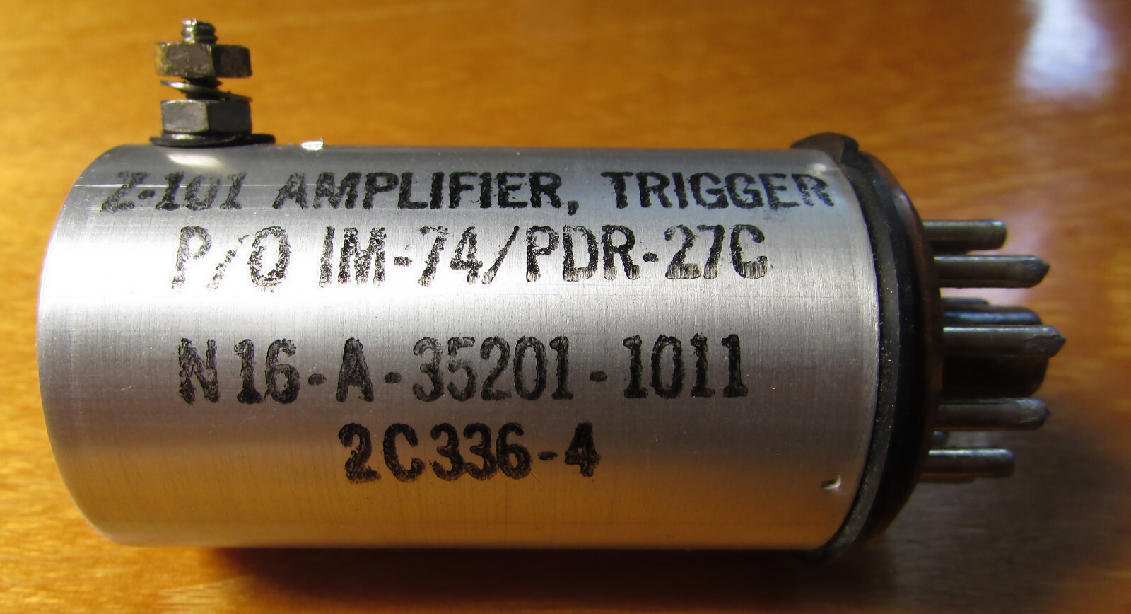 Z-101 plugin vacuum tube module for AN/PDR-27 series geiger counters | eBay