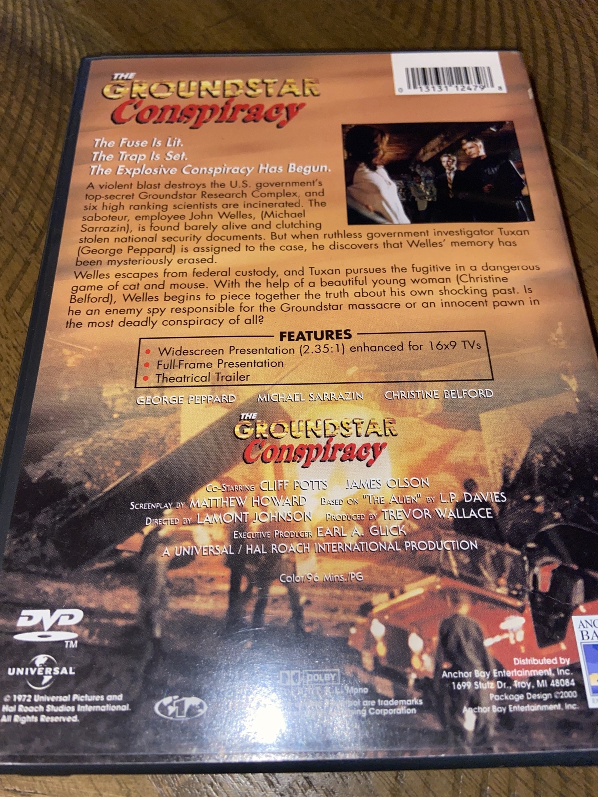 The Groundstar Conspiracy (DVD, 2000) for sale online | eBay