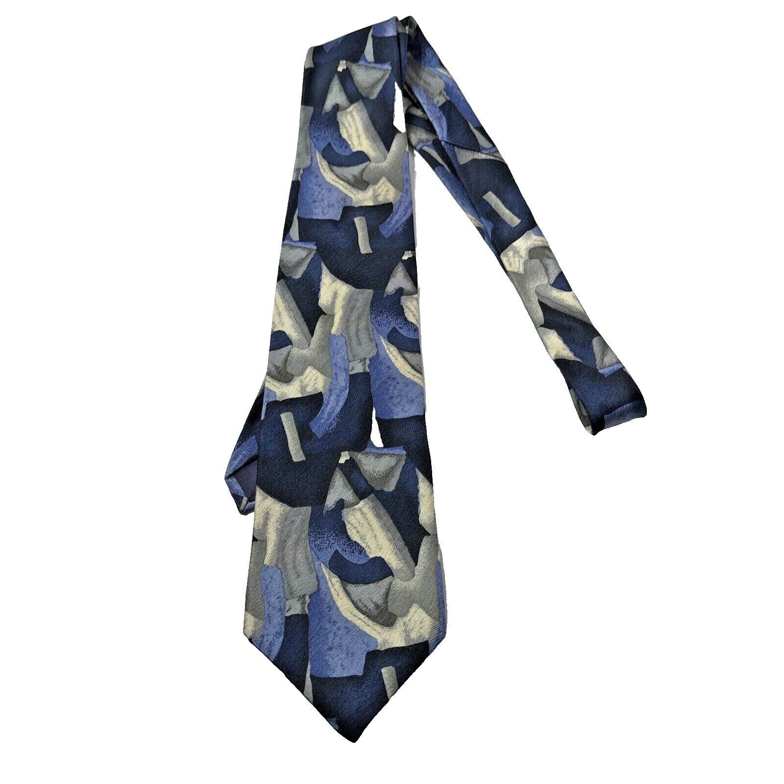 Vtg Christopher Reeve Collection 58" Poly Necktie Pau… - Gem