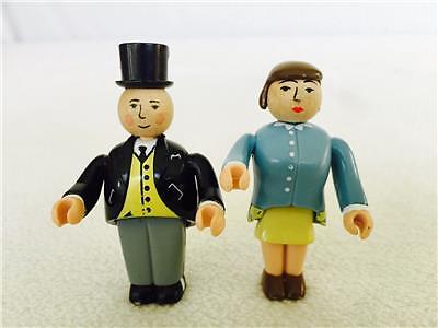 RARE Lot Wooden Thomas Train SIR TOPHAM HATT & LADY HATT Articulated ...