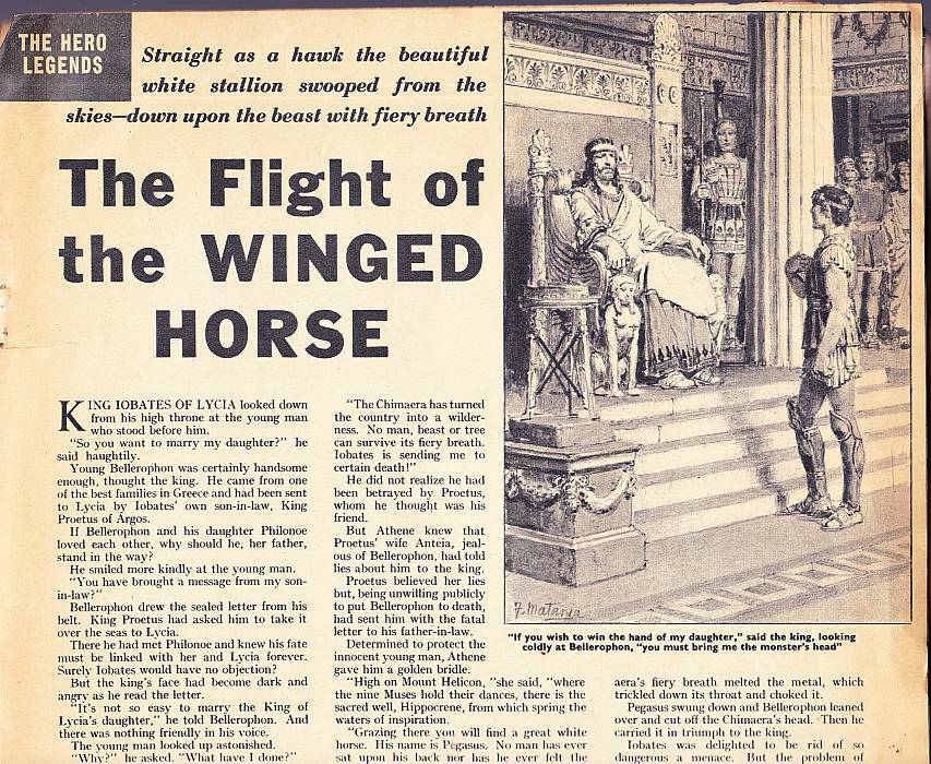 1962 UK magazine LOOK AND LEARN #30 - Fortunino Matania, Edgar Rice ...