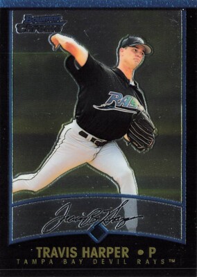 2001 Bowman Chrome #267 Travis Harper Tampa Bay Devil Rays | eBay