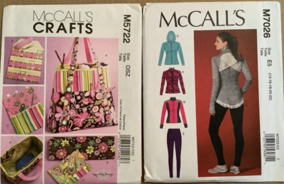 (2 PATTERNS) 2008 McCall's Crafts #M5722 2014 McCall's M7026 Size E5 | eBay