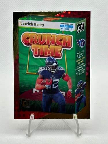 2023 Donruss #CT10 Derrick Henry (Galactic Crunch Time) | eBay