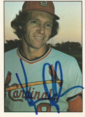 KEN RUDOLPH ST. LOUIS CARDINALS SIGNED 1975 SSPC CARD #287 | eBay