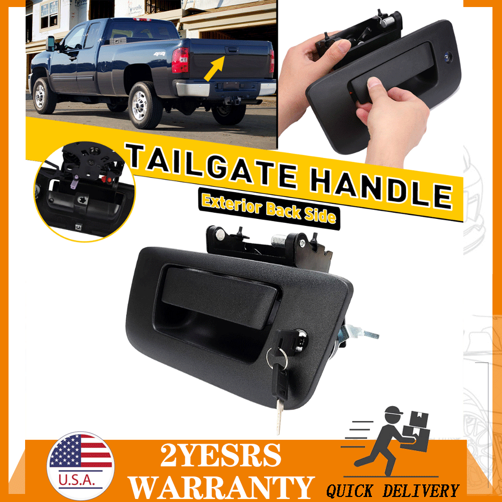 Tailgate Handle Lock Kit For 2007-2014 Chevy Silverado GMC Sierra ...