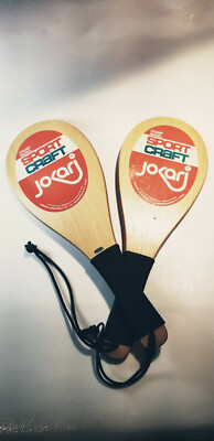(2) VINTAGE JOKARI CHAMP MODEL SPORT CRAFT RAQUETBALL PADDLES | eBay