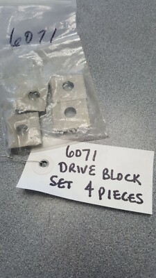6071 DRIVE BLOCK SET 4 PIECES TREE MACHINE PART | eBay