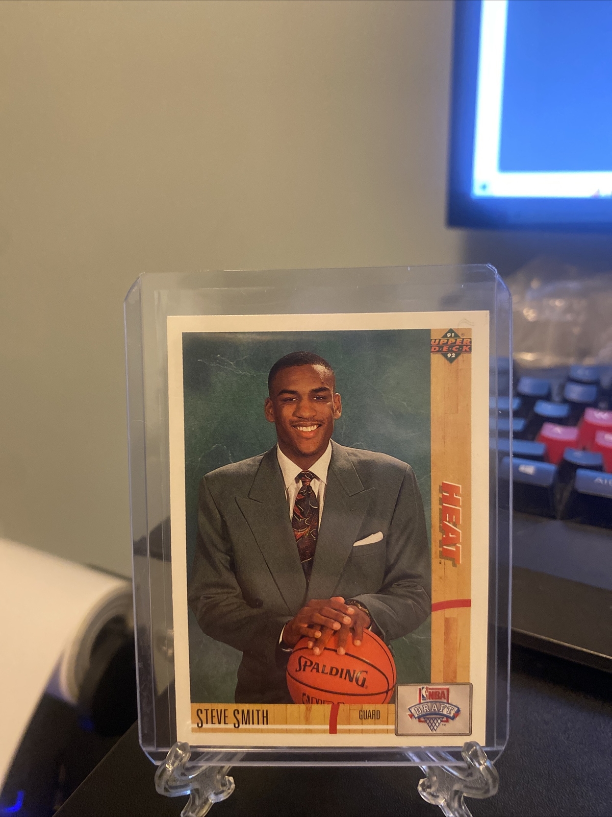 1991-92 Upper Deck Steve Smith #4 Rookie RC | eBay