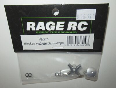 Rage RC Metal Rotor Head Assembly: Hero-Copter #RGR6055 NIP | eBay