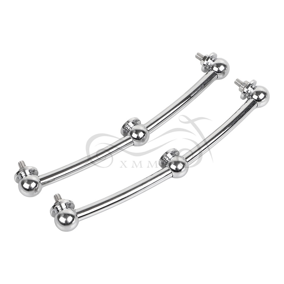 Chrome Front Fender Rail Trim Kit For Harley Custom Applications | eBay