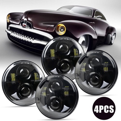 New 4pcs 5.75 5-3/4"inch Round Headlight For Holden HQ HK HT HX HZ HJ ...