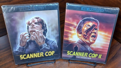 Scanner Cop 1 & 2 [4K] Vinegar Syndrome-NEW (Sealed)-Free Shipping w ...