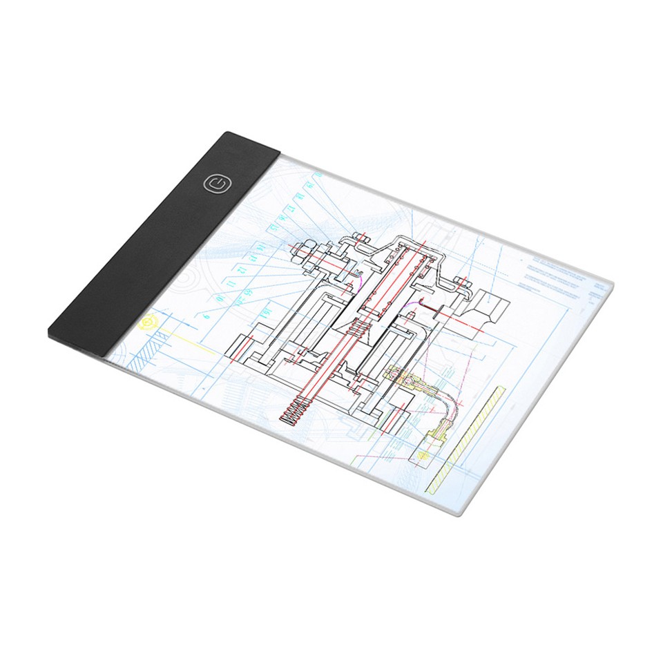 A5 LED Light Pad Slim Copyboard Tracing Drawing Digital Graphic Tablet ...