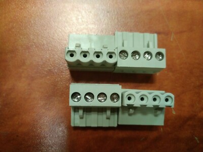 25.320.3453.0 Wieland Electric Conn Rising Cage Terminal Block F 4 POS ...